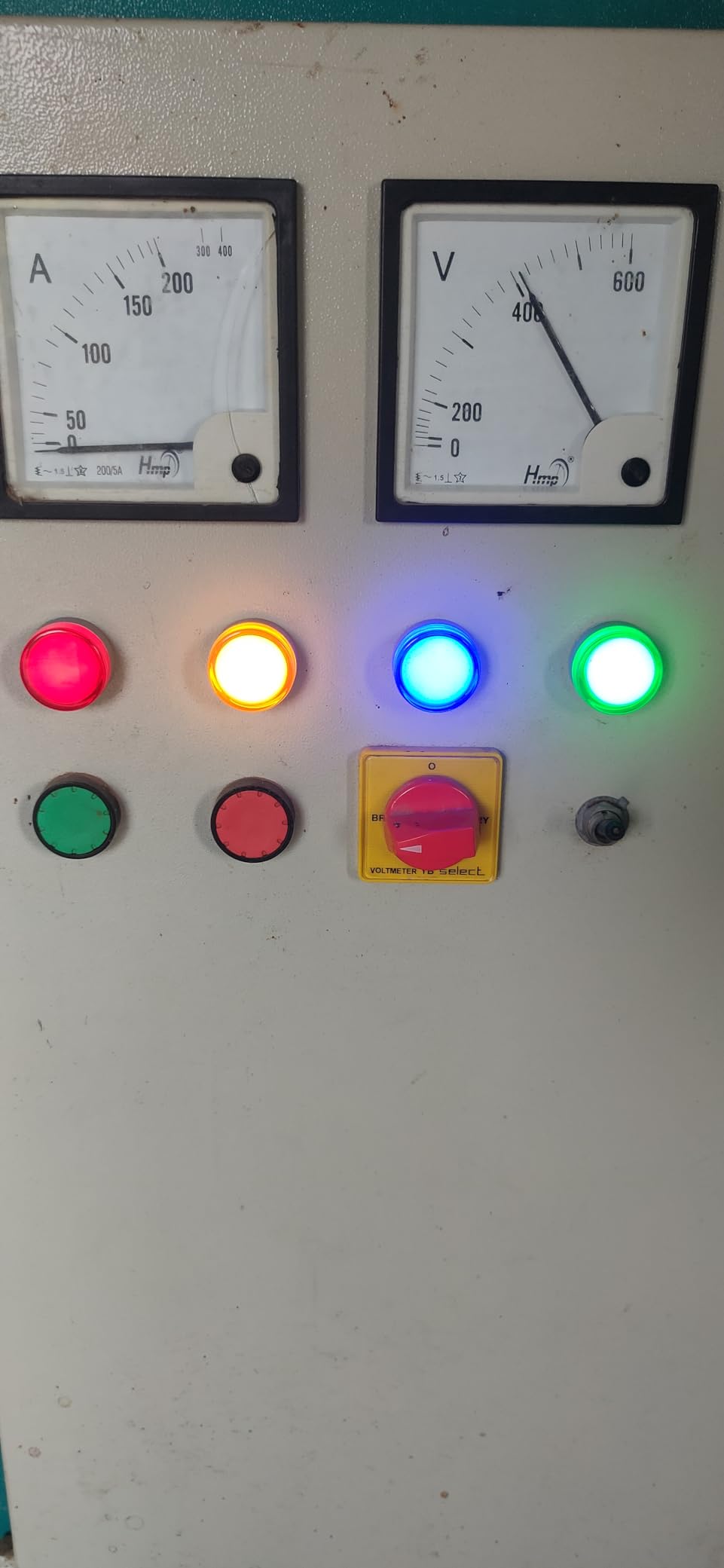 Buy CONTROL 230V 22Mm Plastic Corded Electric Led Panel Indicator Light ...