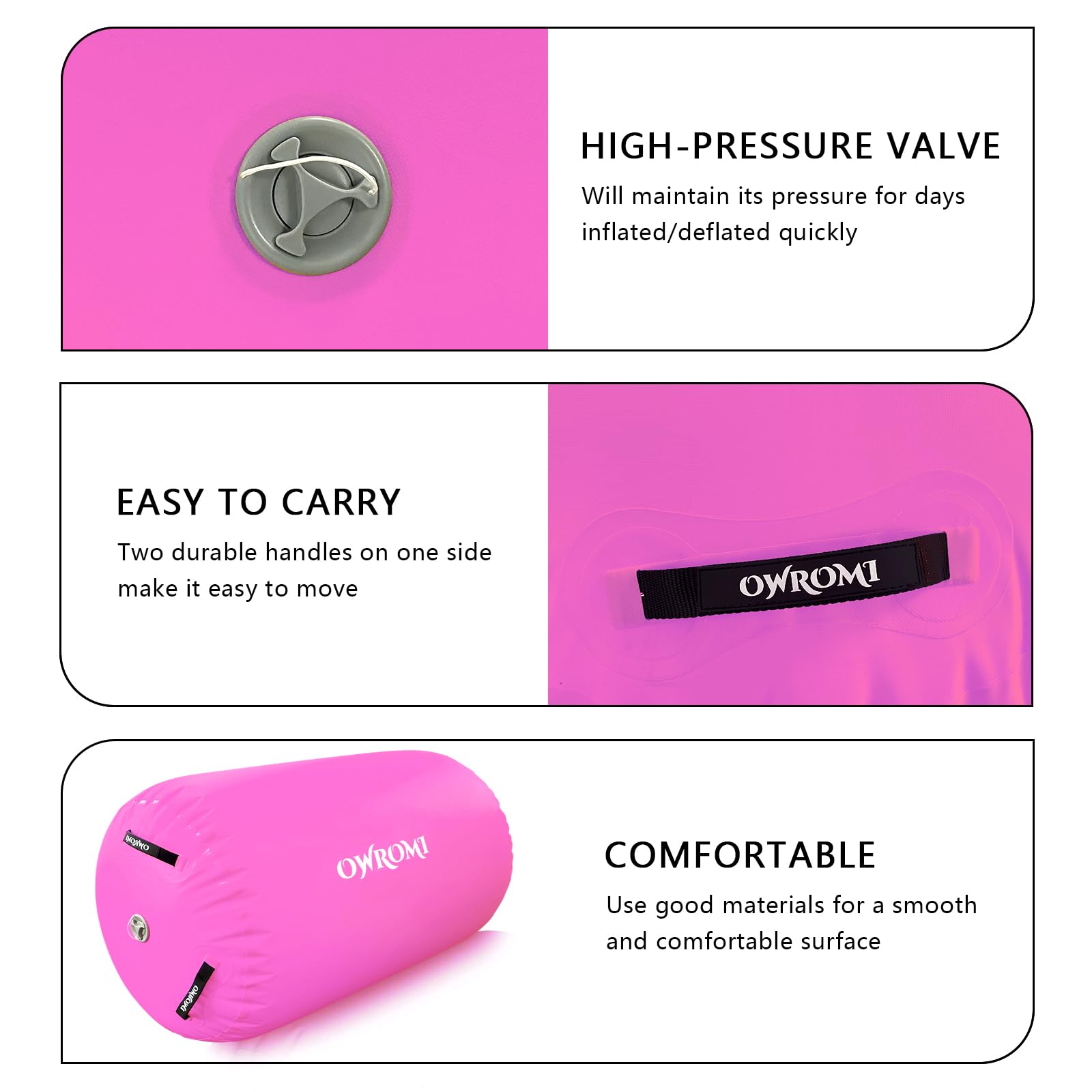 Snapklik.com : Inflatable Gymnastics Air Barrel - Inflatable Air Spot ...