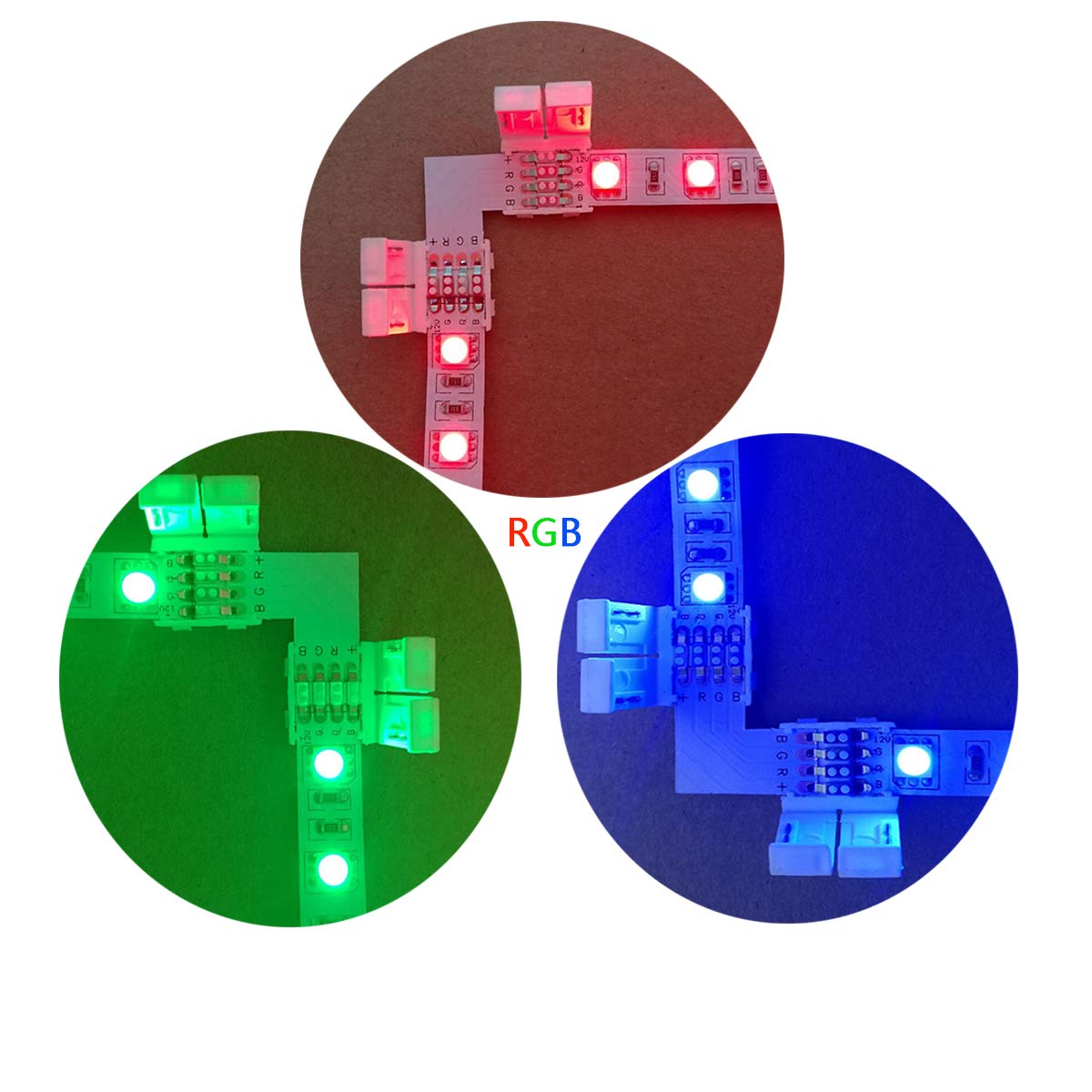 Buy L Shape 4 Pin LED Connectors 90 Degree Right Angle LED Strip Coner buy-l-shape-4-pin-led-connectors-90-degree-right-angle-led-strip-coner
