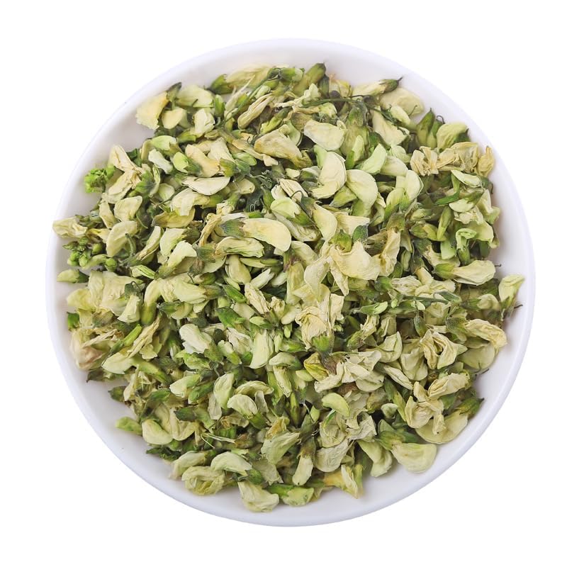 Zercumm Locust Flower Tea 500G Bulk Green Dehydrated Dried Locust ...