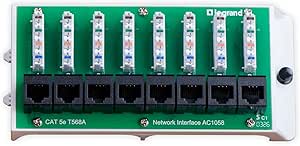 Amazon.com: Legrand - OnQ Cat5e Network Interface Module, Wifi Module ...