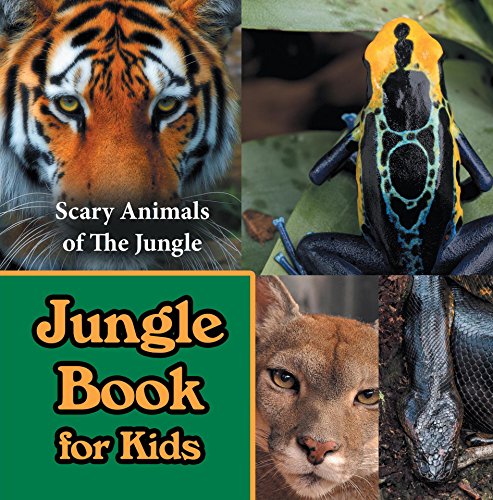 Amazon | Jungle Book for Kids: Scary Animals of The Jungle: Wildlife ...