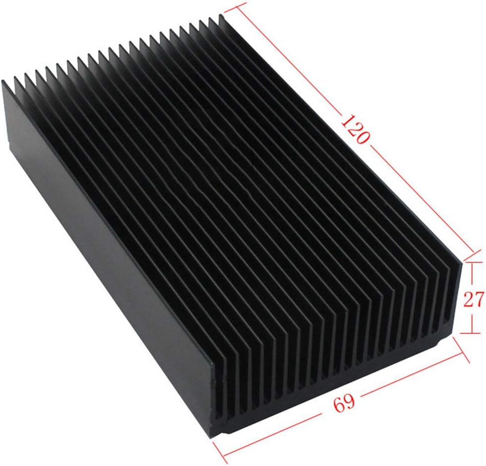 Amazon.com: Unxuey White Tone Aluminium Radiator Heatsinks Cooler Fin ...