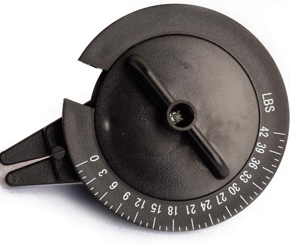 Stringmeter String Tension Tester Meter for Badminton -Black