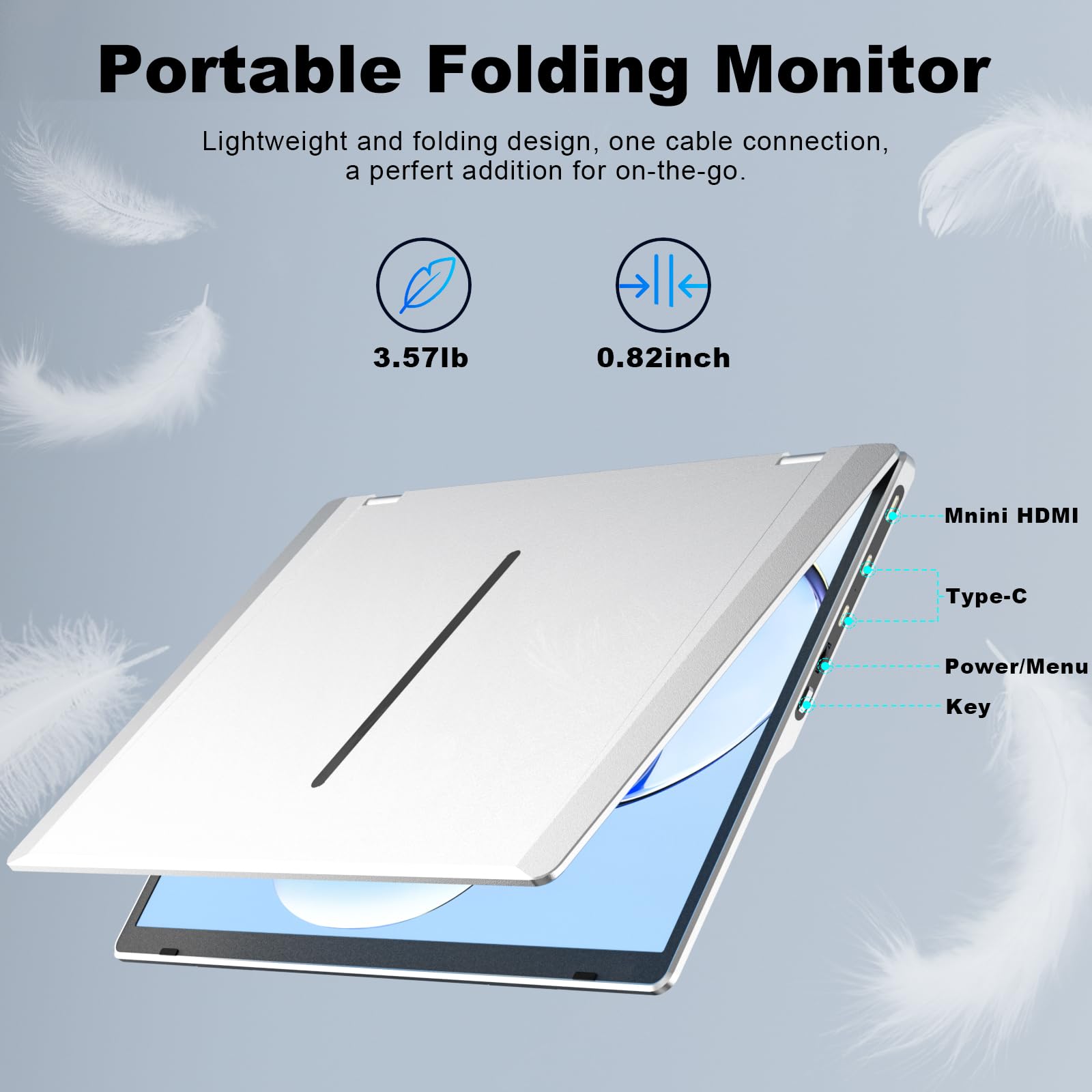 Snapklik.com : KEFEYA Laptop Screen Extender, 15.6" Folding Portable ...