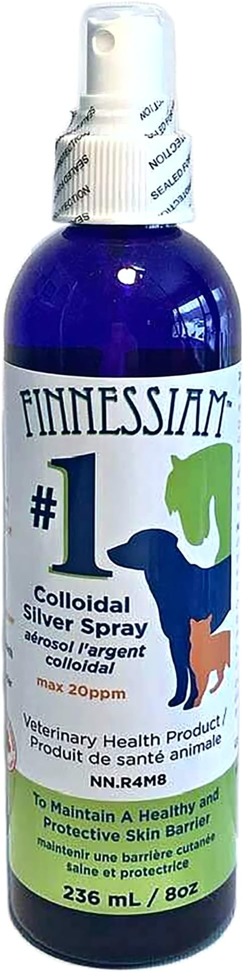FINNESSIAM Colloidal Silver Spray for Cats Dogs Horses, Safe to use ...