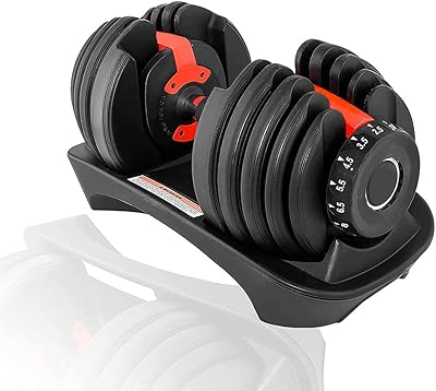 Buy The Cube Club PowerBells 5lbs - 52.5lbs | 2 x Adjustable Dumbbells ...