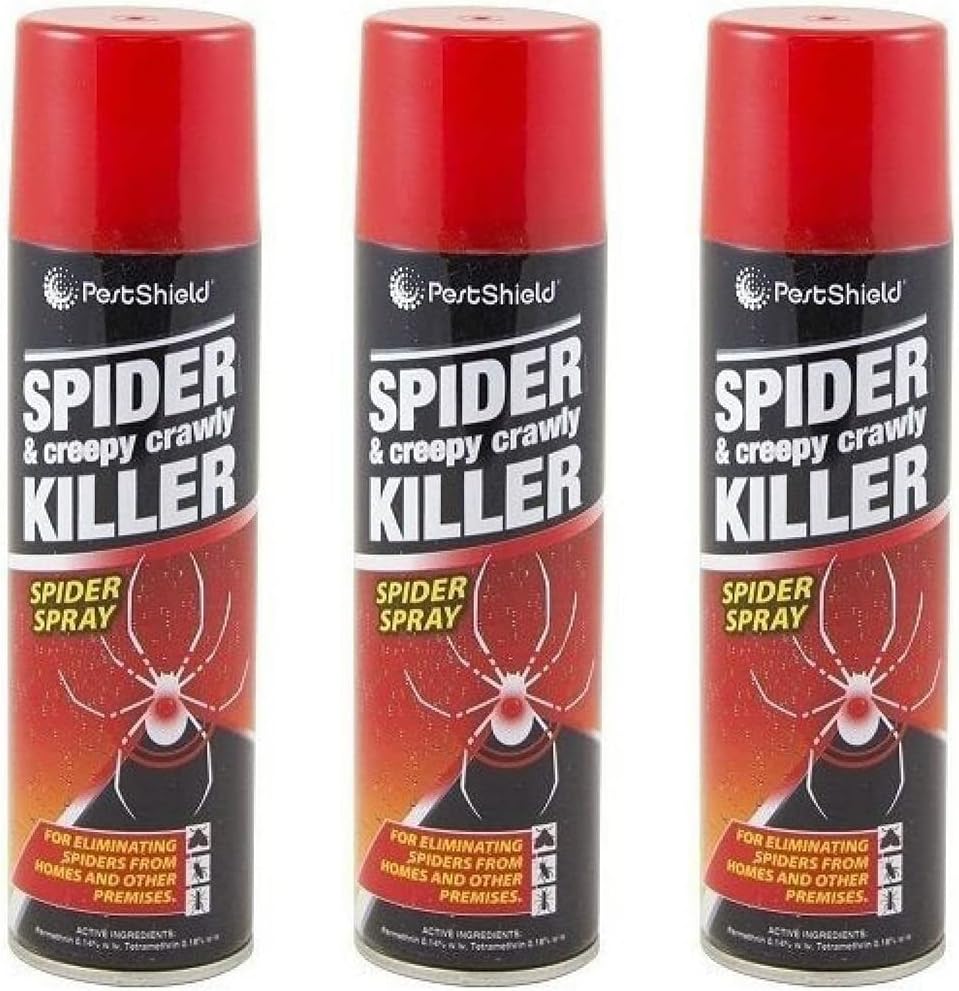 MUSAN Spider Crawling Spray 200ML - Protection from Spiders Tick ...