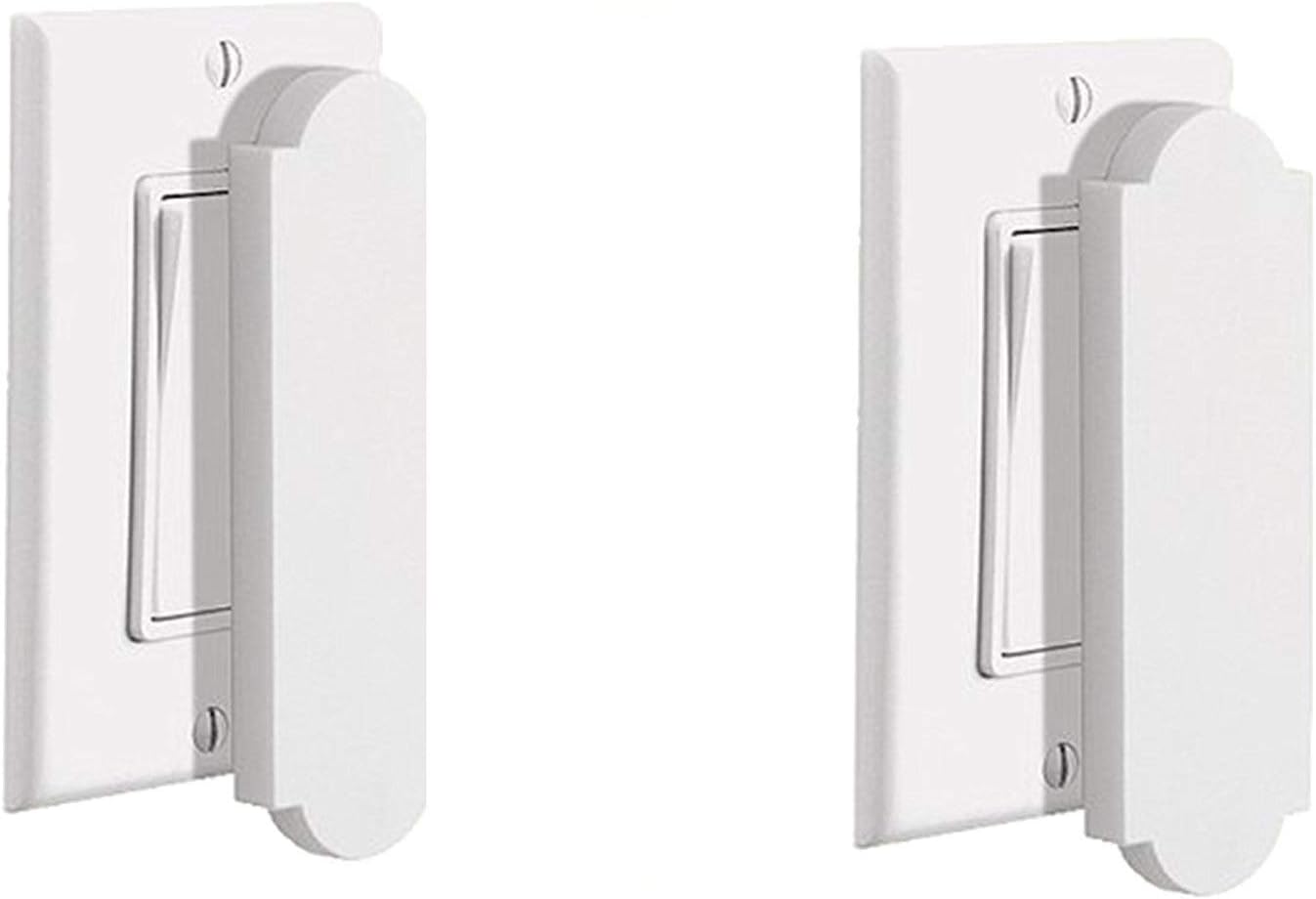 YBM Home Magnetic Switch and Outlet Cover for Flat Modern Switches, 2 ...