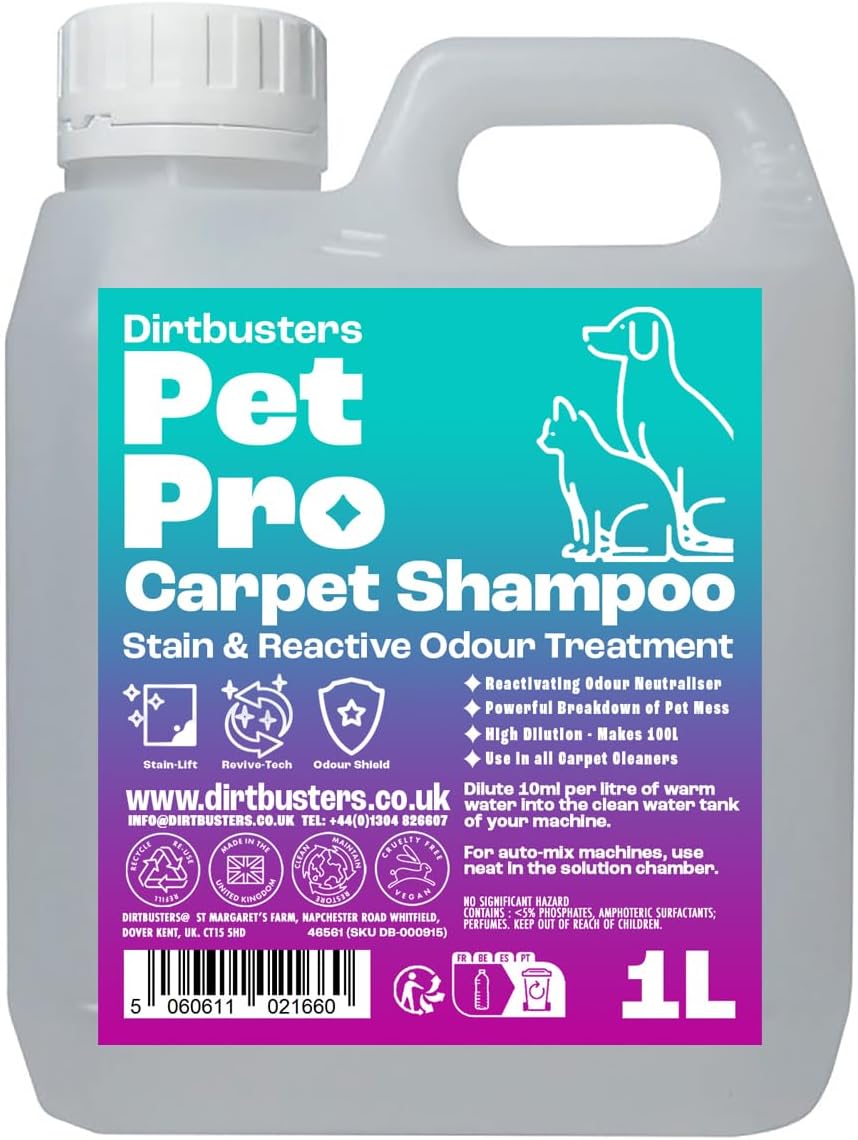 HG Carpet & Upholstery Cleaner with Dirt Repellent, Product 95, Removes ...