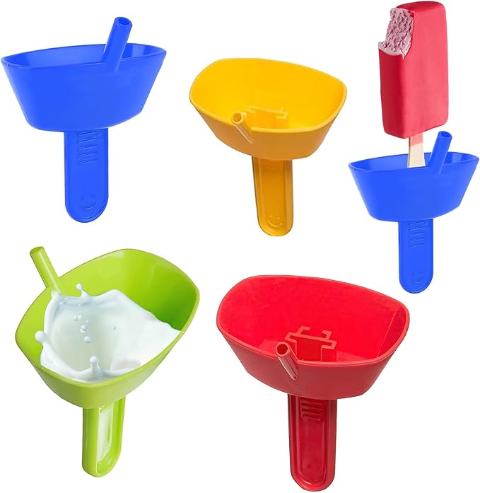 Amazon.com: TOUPUS Popsicle Holders for Kids no drip(4-Pack) Reusable ...