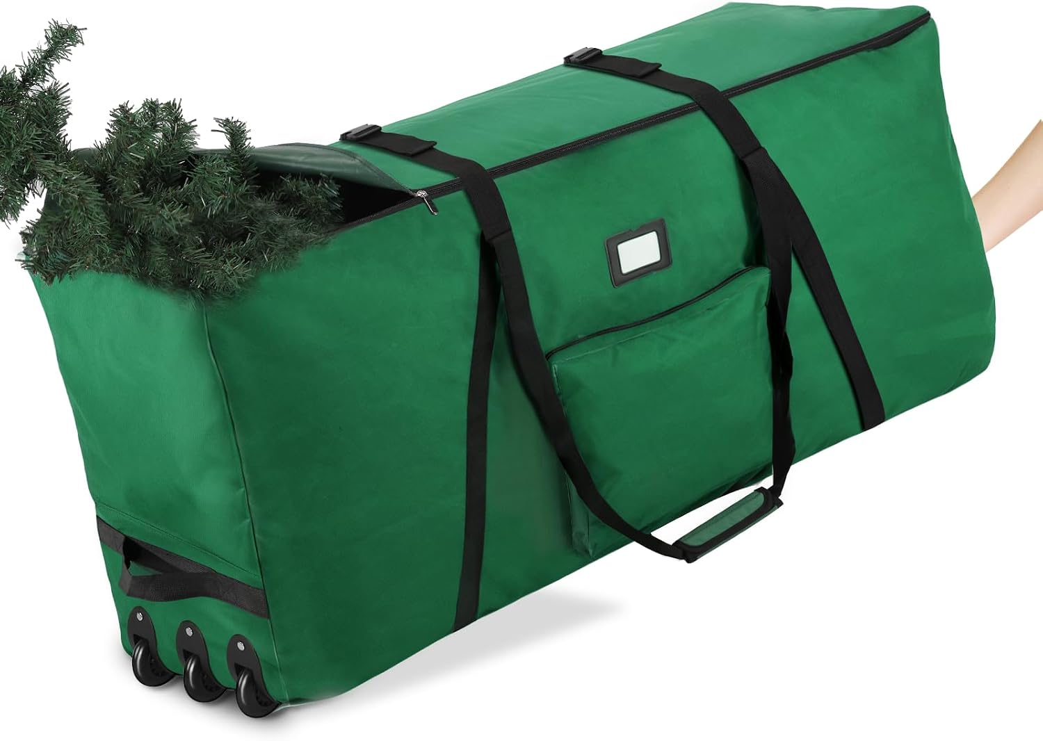 Amazon.com: FAMIROSA Rolling Christmas Tree Storage Bag 7.5ft, Wide ...