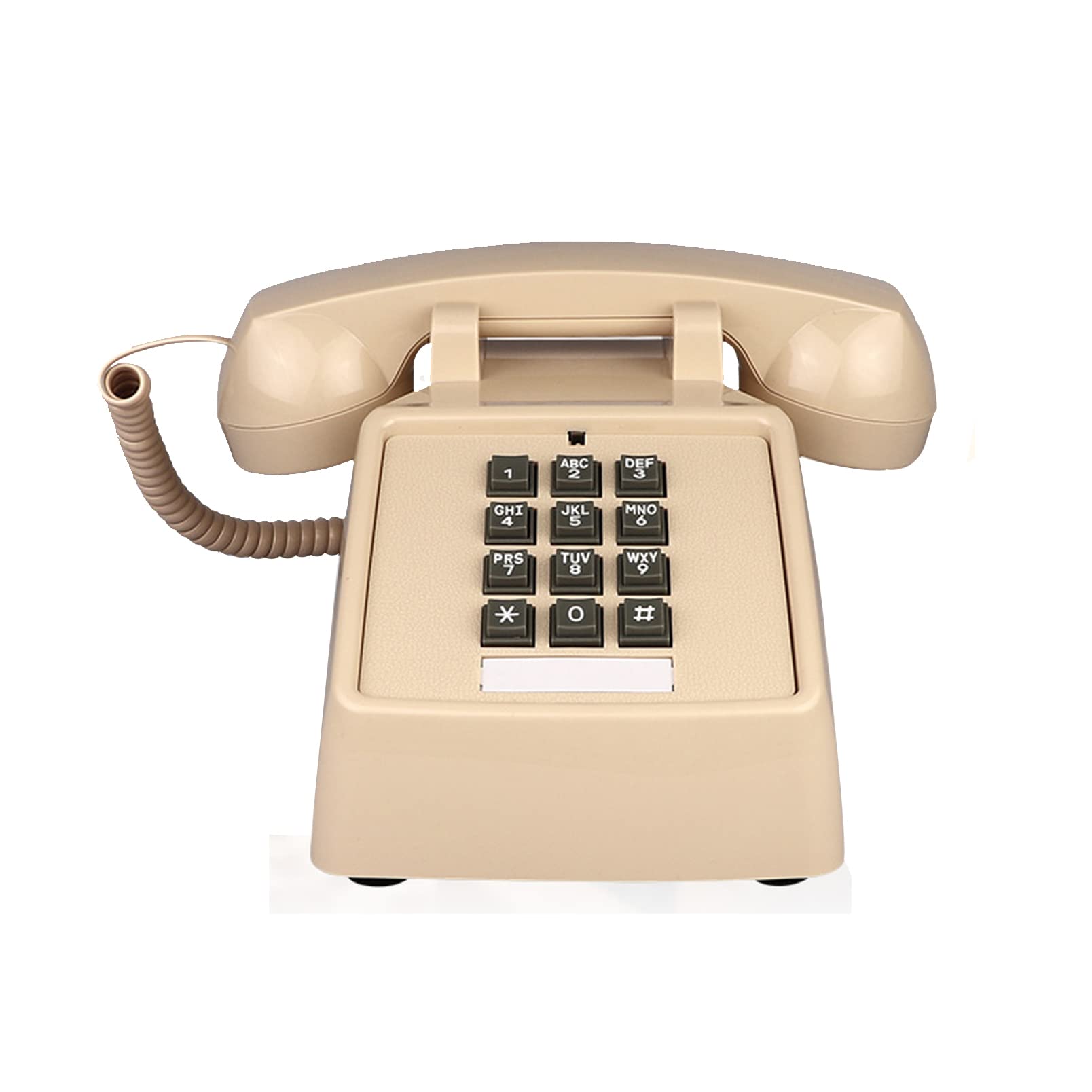 Old Phone No Dialpad, No Dial Receive-Only Desktop Red Phone With ...
