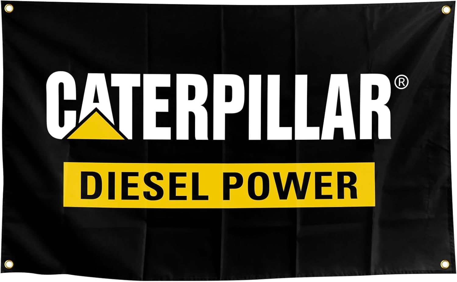 Amazon.com : Caterpillar 3X 5 FT Heavy Duty Nylon Diesel Flag with Four ...