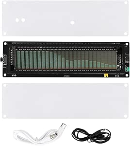 AK2515 MIC Pickup Audio Spectrum Analyzer Board with VFD Display, Sound ...
