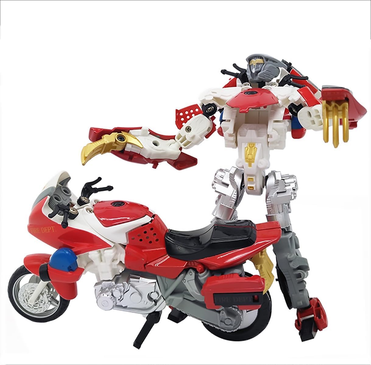 Amazon.com: AWLPUYPT Deformation Robot Models,Deformable Rescue Bots ...