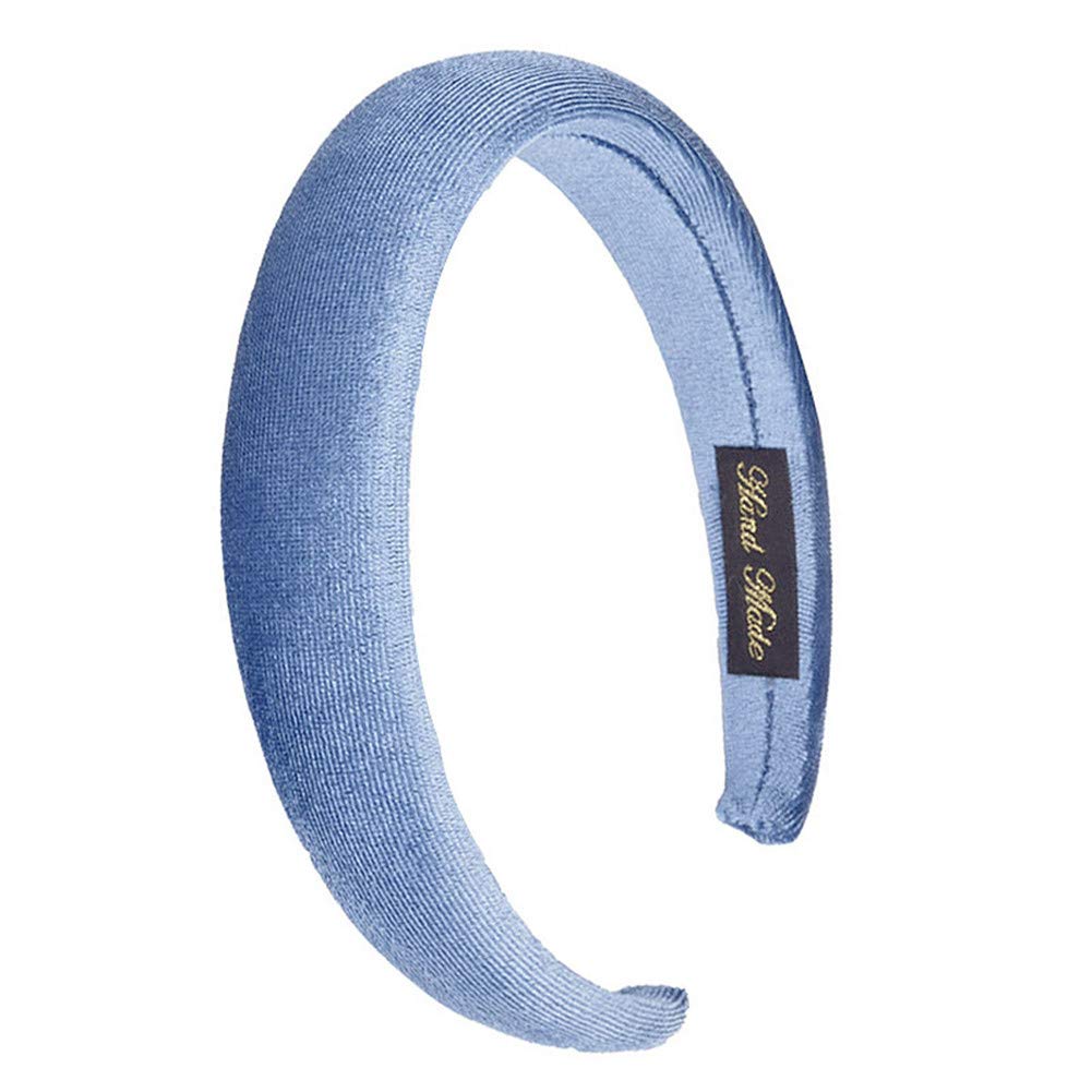 Amazon.com : FXQHAN Padded Headbands Velvet Headband Puffy Sponge Thick ...
