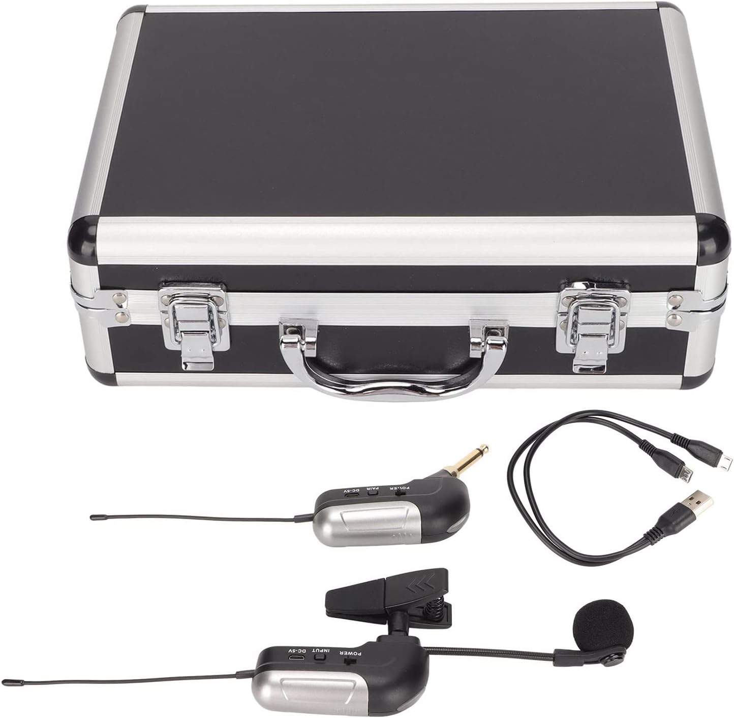 Amazon.com: Pickup Microphone, 360° Rotating Fixed Anti Vibrati Clip ...