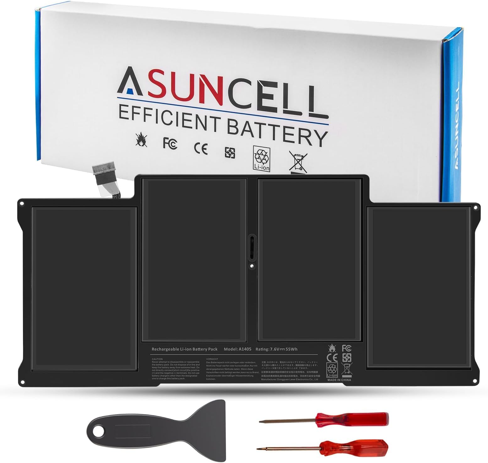 Amazon.com: A1405 A1466 Laptop Battery for MacBook Air 13 inch A1466 ...