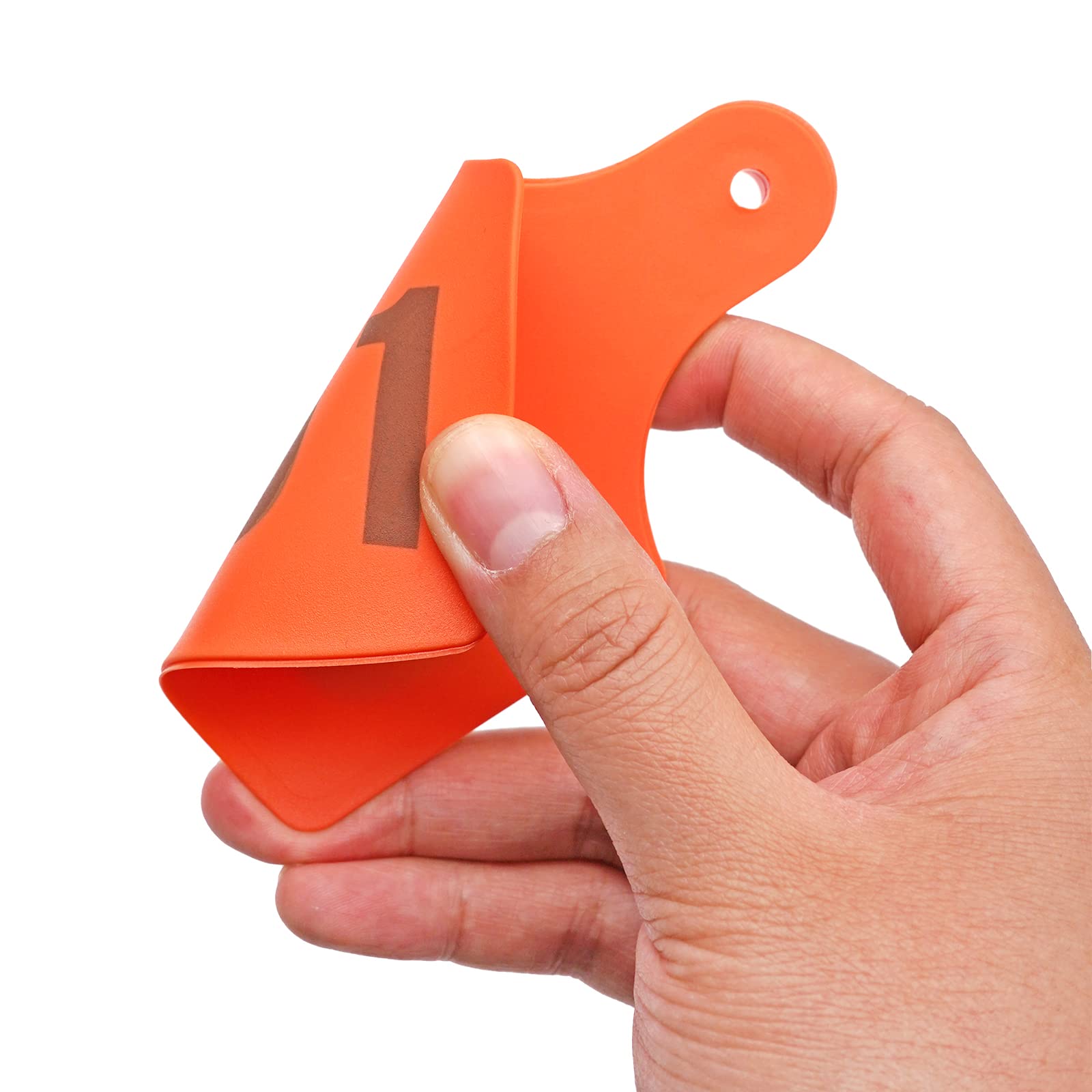 Snapklik.com : Cattle Ear Tags,100PCS Numbered Plastic Livestock Ear ...