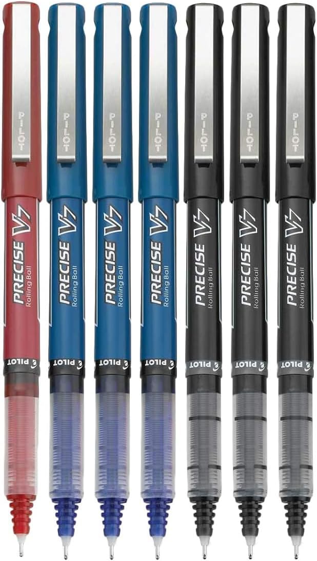 Amazon.com : Advantage Gifts Precise V7 Rolling Ball Stick Pens, Fine ...