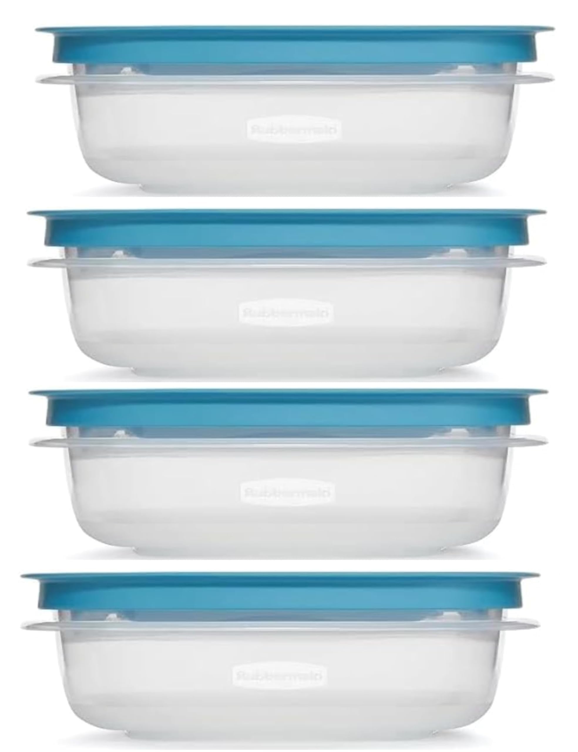 Amazon.com: Utensilux Rubber maid 1.25 Cup Flex & Seal Leak Proof Lids ...