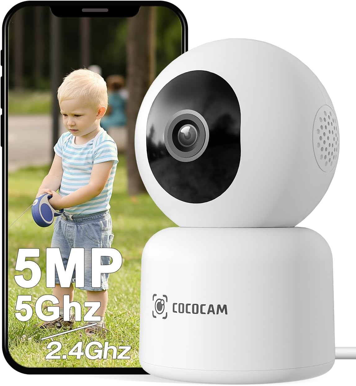 YI Camera Surveillance Wifi Intérieur 1080P Caméra IP Avec ...