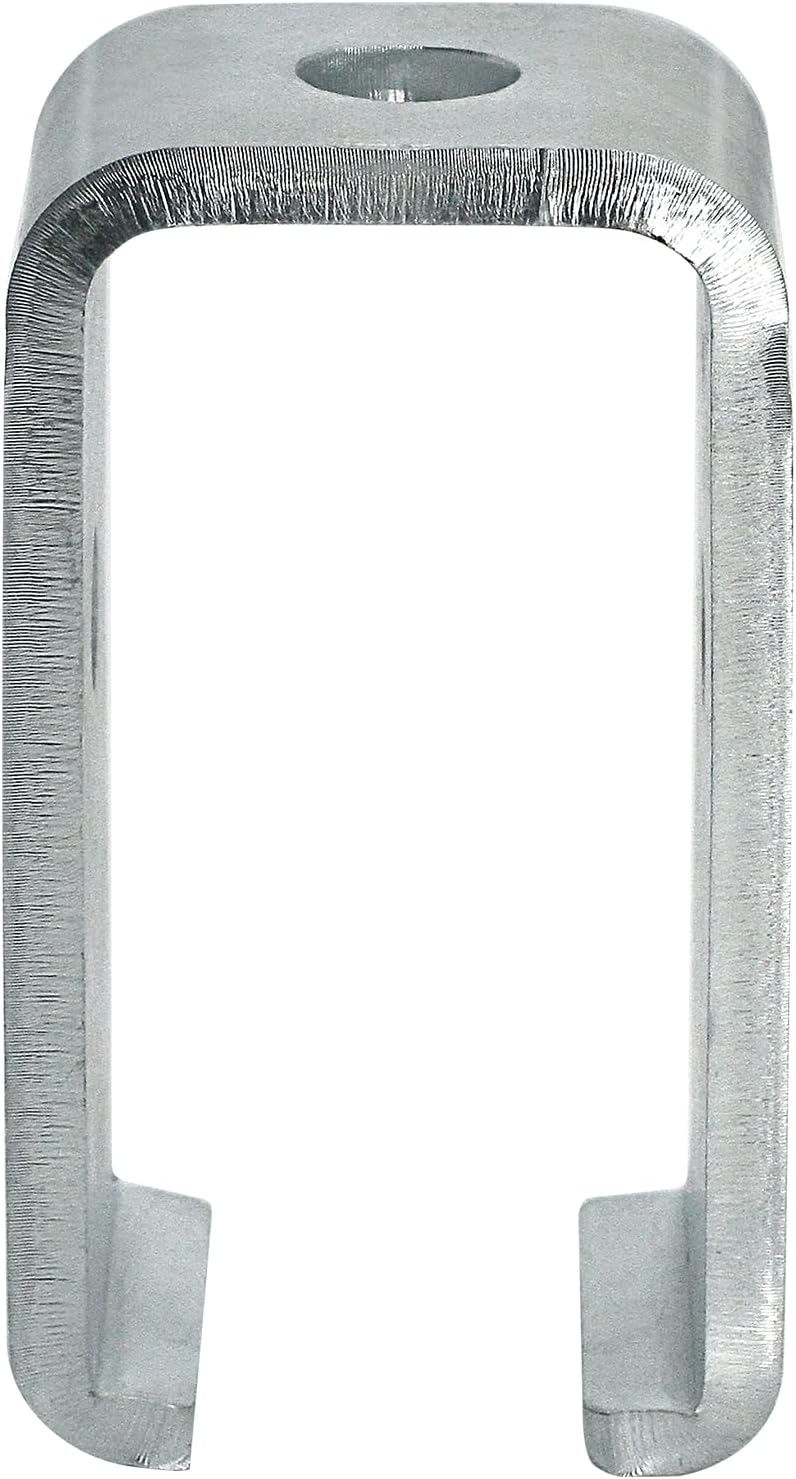 Buy 2Pack Channel Trolley Track Intermediate Support Hanger Bracket for ...