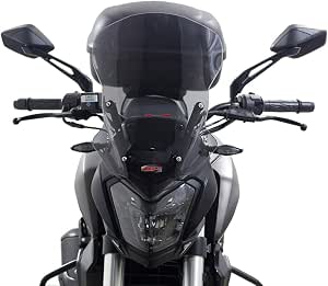 Amazon.com: Windshield Windscreen 48cm (Clear) for Bajaj Dominar 400 ...
