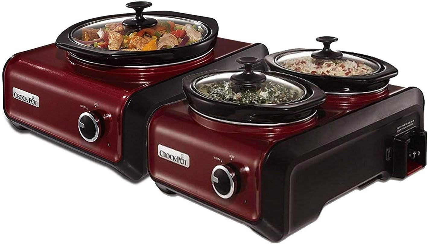 Amazon.com: Crock-Pot Hook Up 1 Quart and 2 Quart Slow Cooker ...