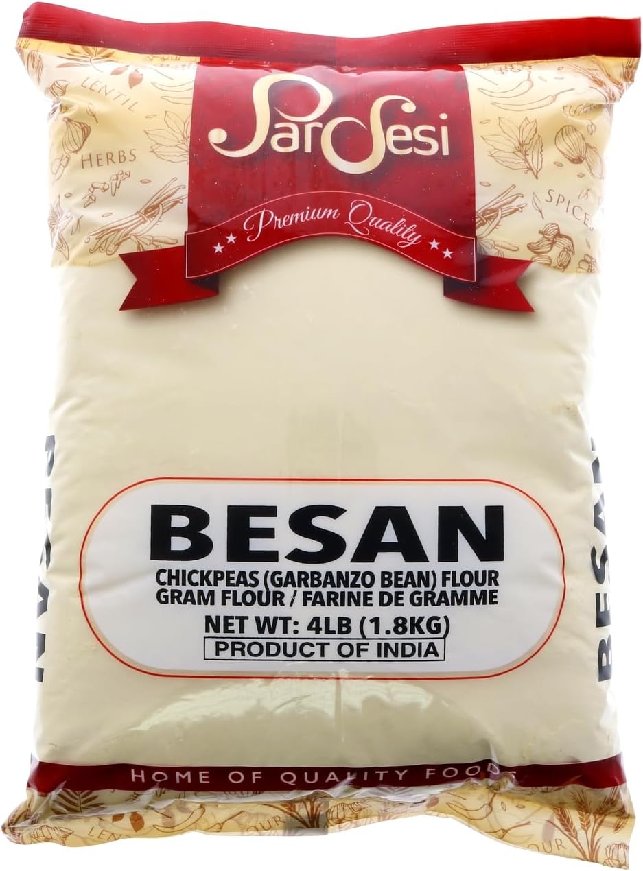 Amazon.com : Laxmi Gram (Besan) Flour - 2lb : Wheat Flours And Meals ...
