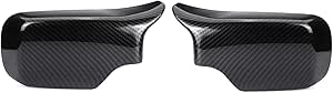 Amazon.co.jp: 車の側面の並べ界ミラーカバーキャップ、BMW E46 1998-2005 4DR 51168238375 ...