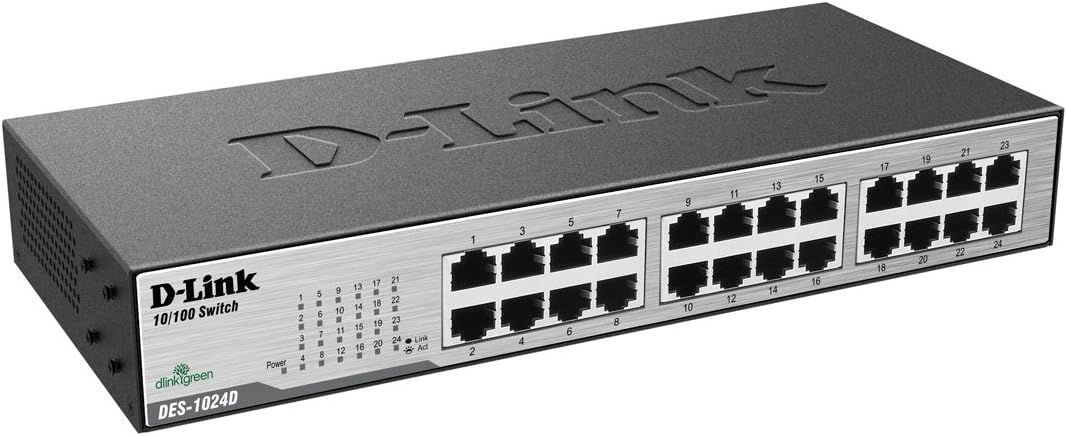 D-Link DGS-1250-28X 28 Port Smart Managed Gigabit Layer 2 Switch with 4 ...