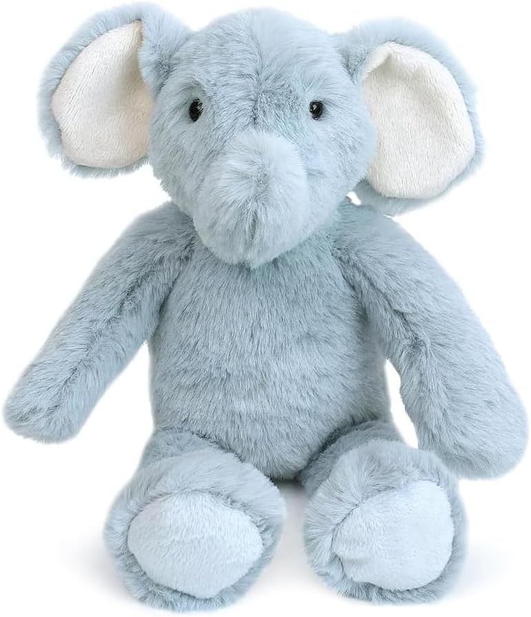 Amazon.com: MON AMI Emmie The Elephant Stuffed Animal – 10” Blue ...