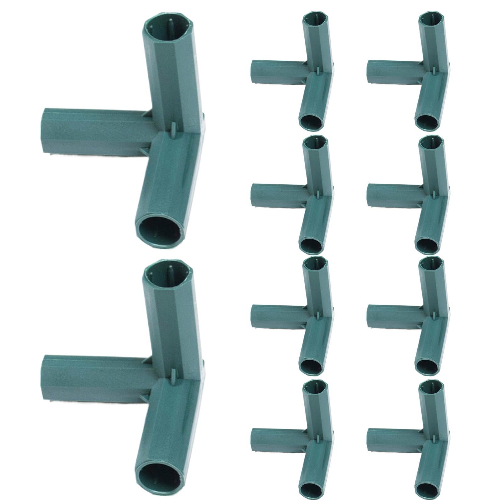 10PCS Frame Connectors Greenhouse Frame Connectors Canes Connectors ...