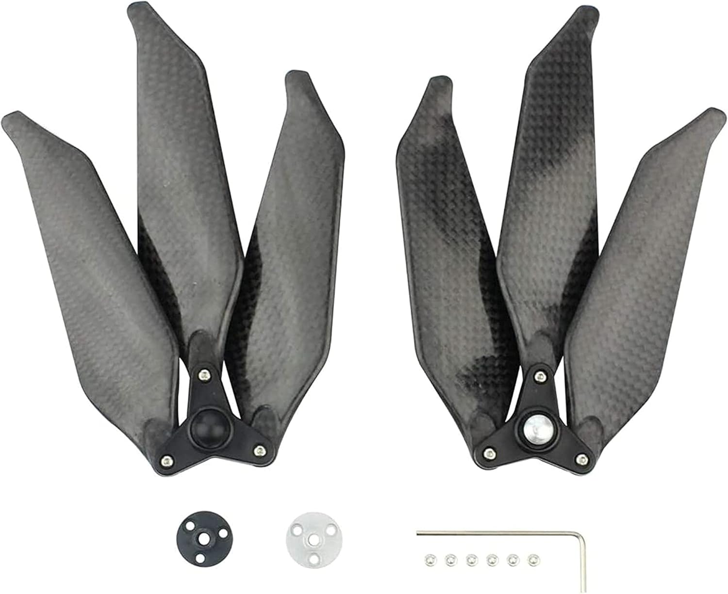 Amazon.com: 9455S Carbon Fiber Propeller Low-Noise 2Blade 3Blade CW CCW ...