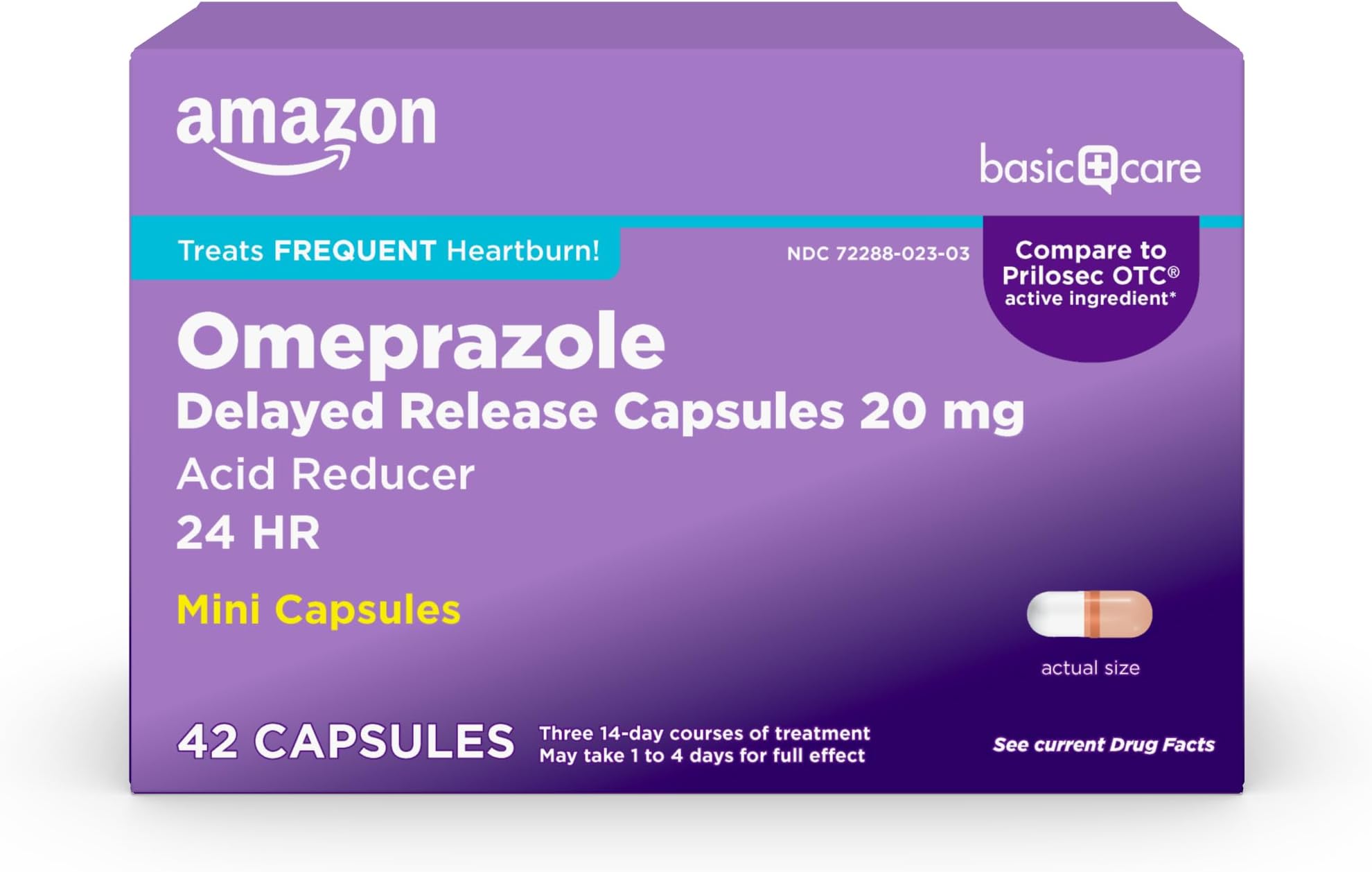 Amazon.com: Quality Choice Omeprazole Delayed Release Acid Reducer ...