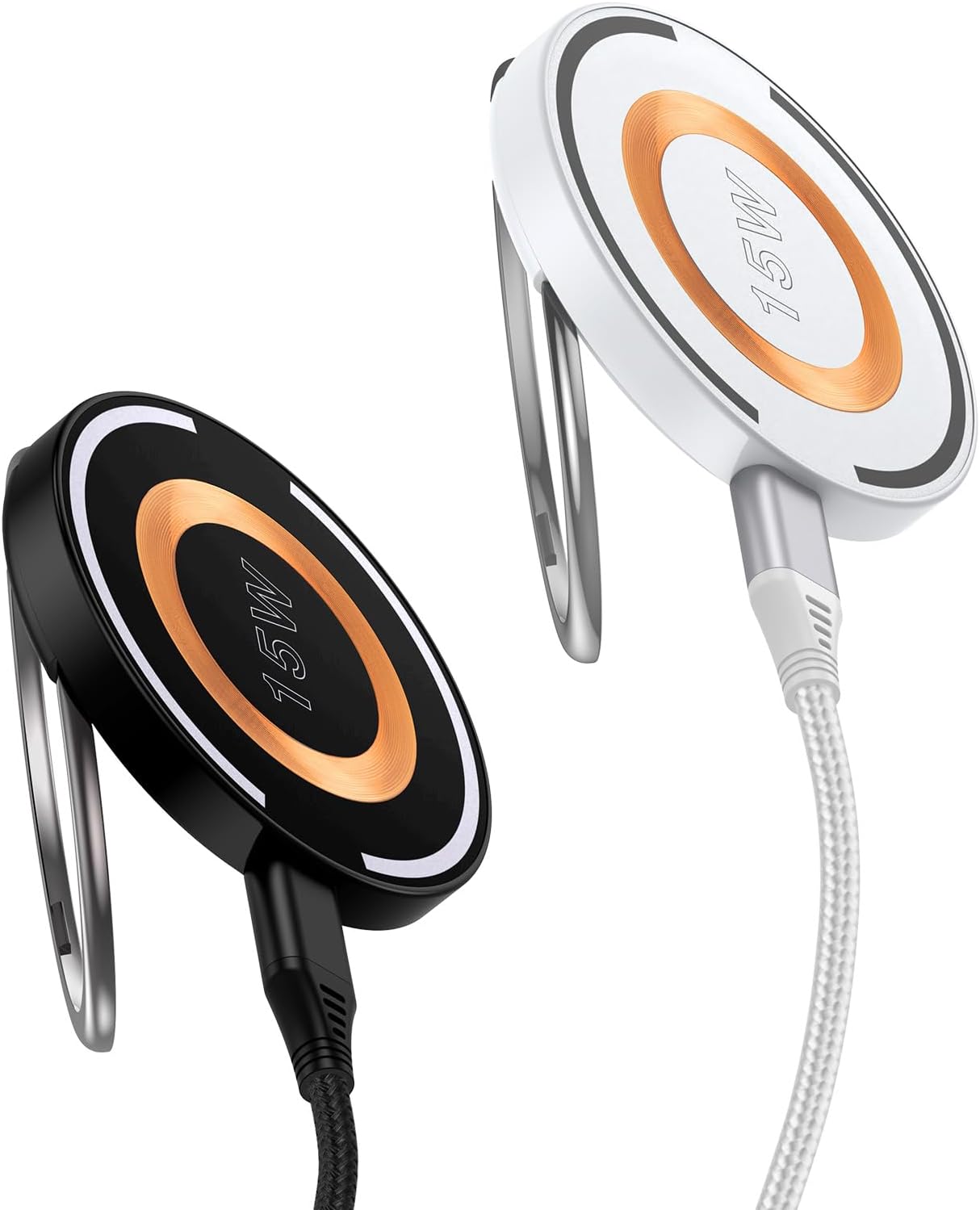 Amazon.com: MagSafe Charger 2 Pack Magnetic Wireless Charger Android ...