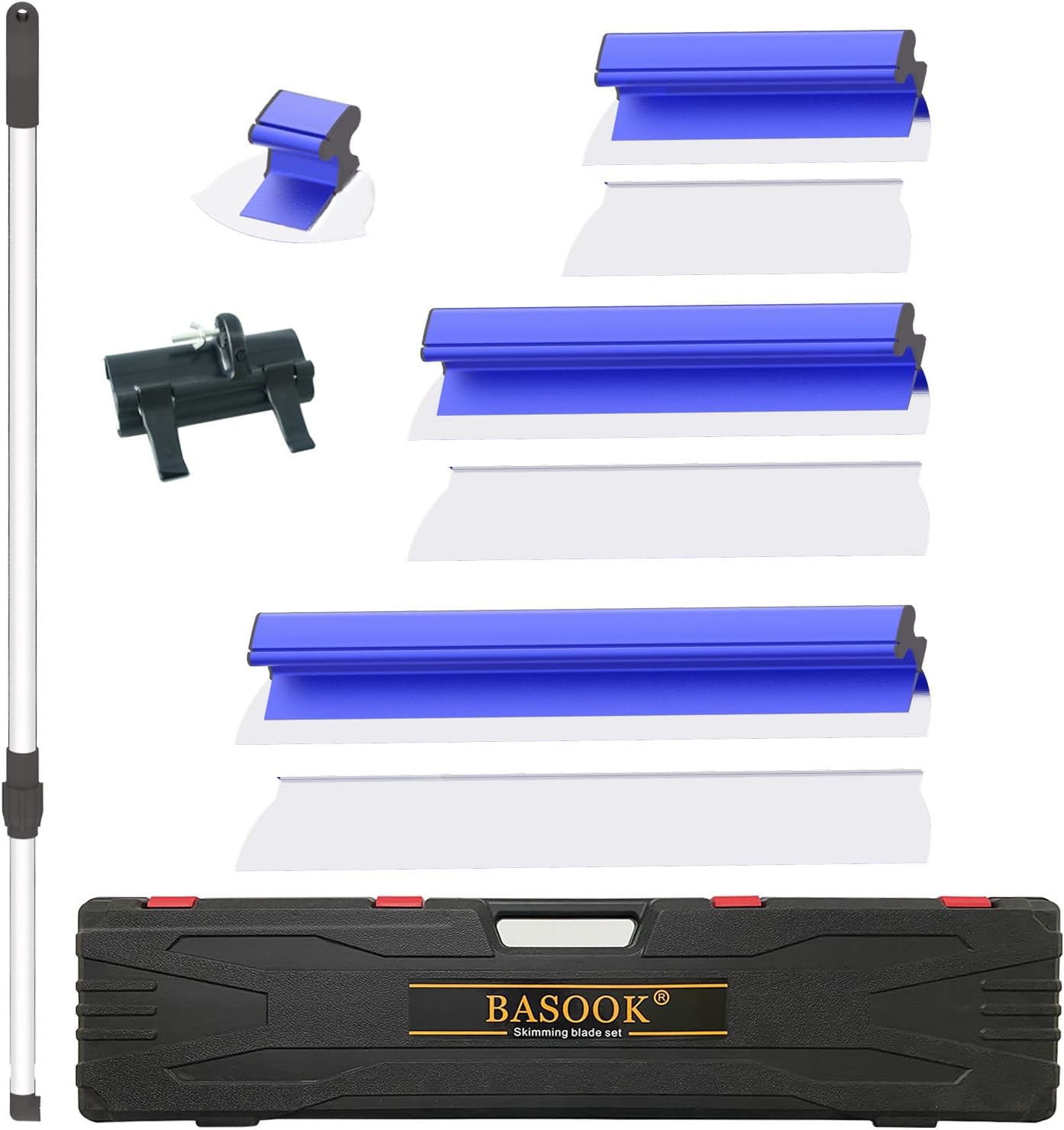 Skimming Blade Set, 16"+24"+32" Skimming Blade + 36"-67" Handle ...