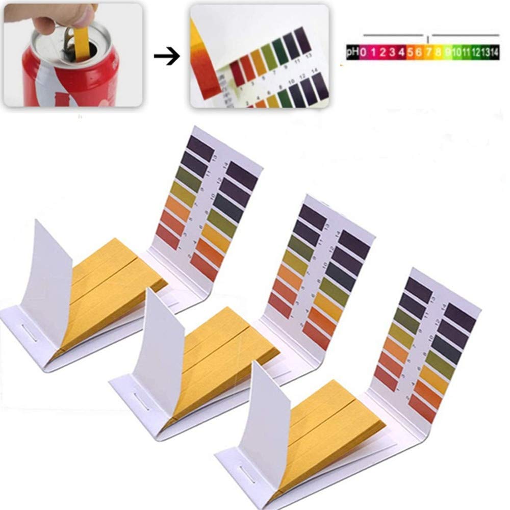 Buy PH Test Strips - 1-14 Test Paper PH Indicator Alkaline Water Litmus ...