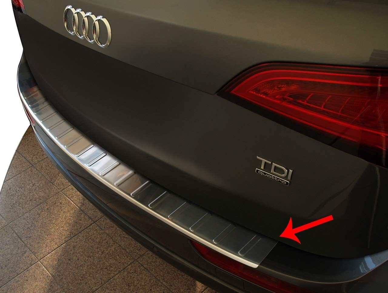 Amazon.com: for AUDI Q5 SUV 2008-2017 8R Stainless Steel CHROME Rear ...