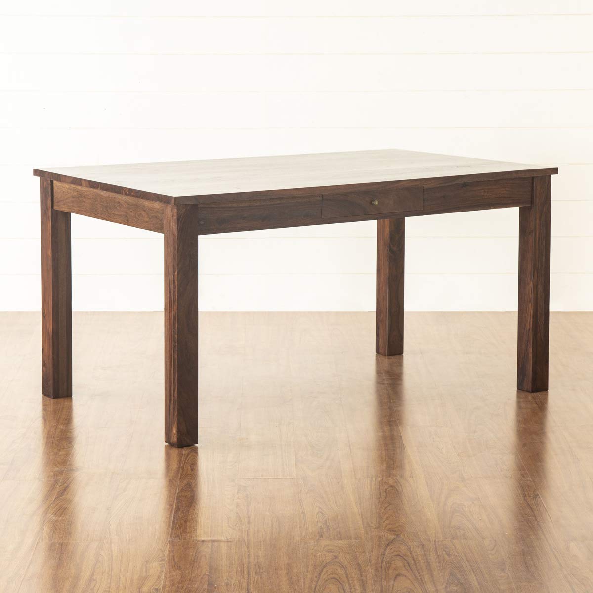 Buy Home Centre Veda 6-Seater Sheesham Wood Dining Table Set with 4 ...