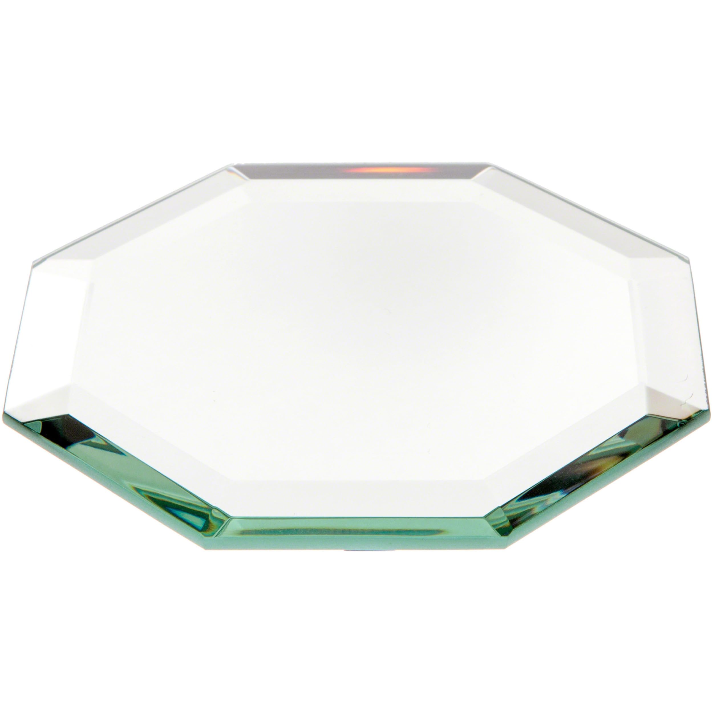 Amazon.com: Plymor Octagon 5mm Beveled Glass Mirror, 4 inch x 4 inch ...