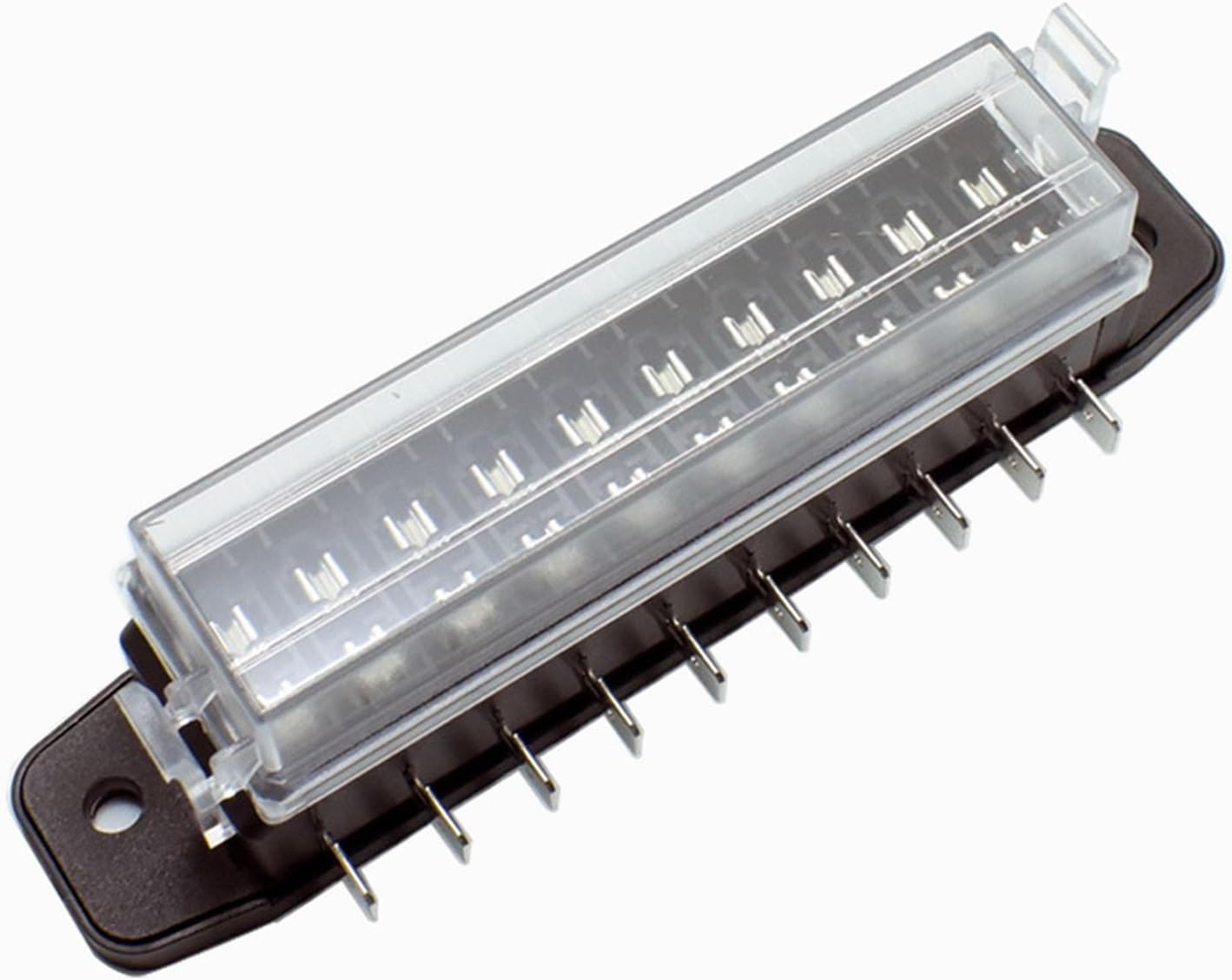 Universal 10-Way in-line Small Size Fuse Holder Car Fuse Box with 10 ...
