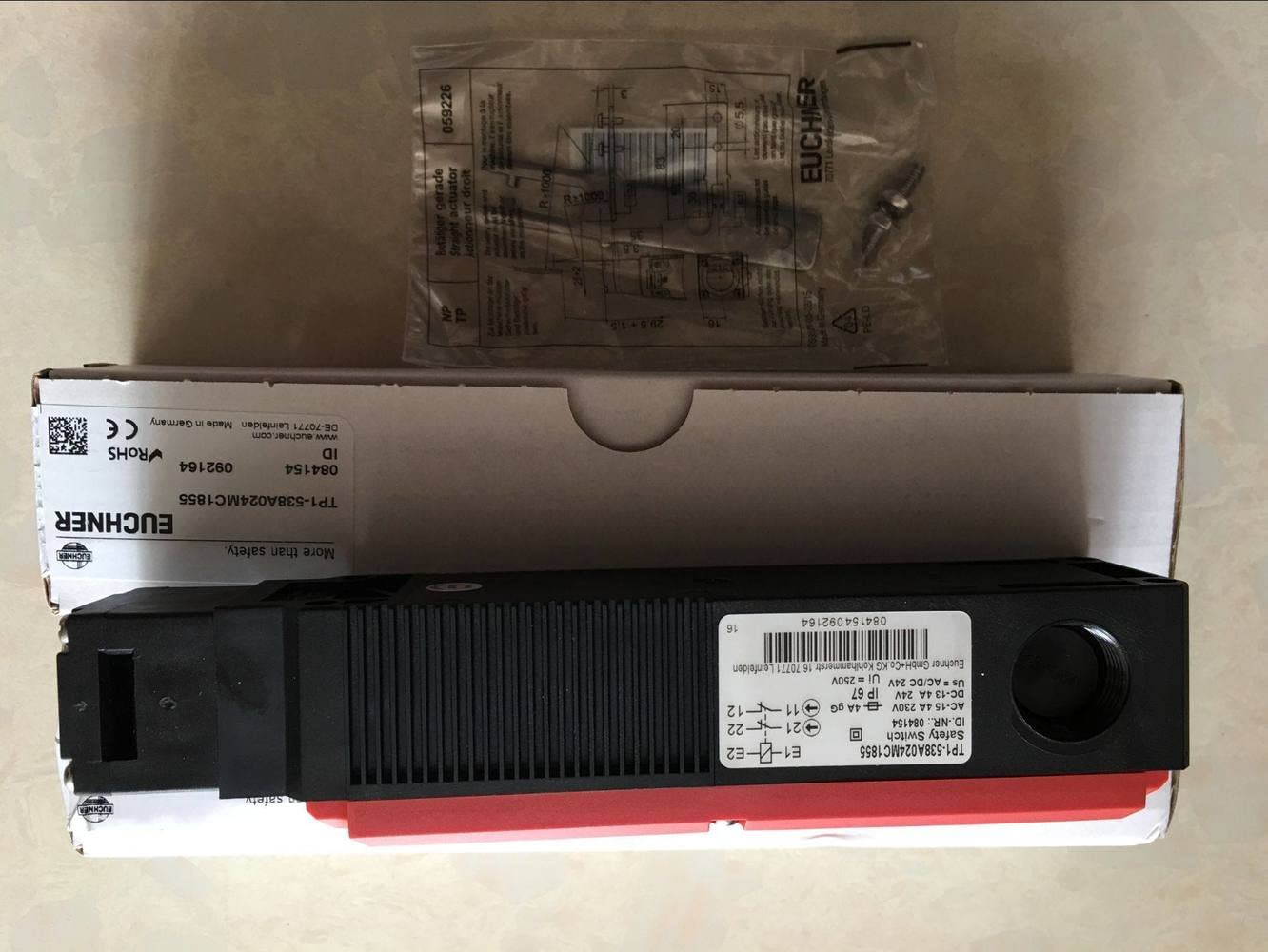 1PCS 084154 TP1-538A024MC1855 EUCHNER Limit Switch Travel Switch: Amazon.com: Industrial ...