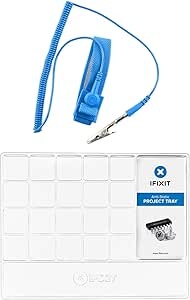 Amazon.com: iFixit Anti-Static Wrist Strap + Project Tray Bundle ...