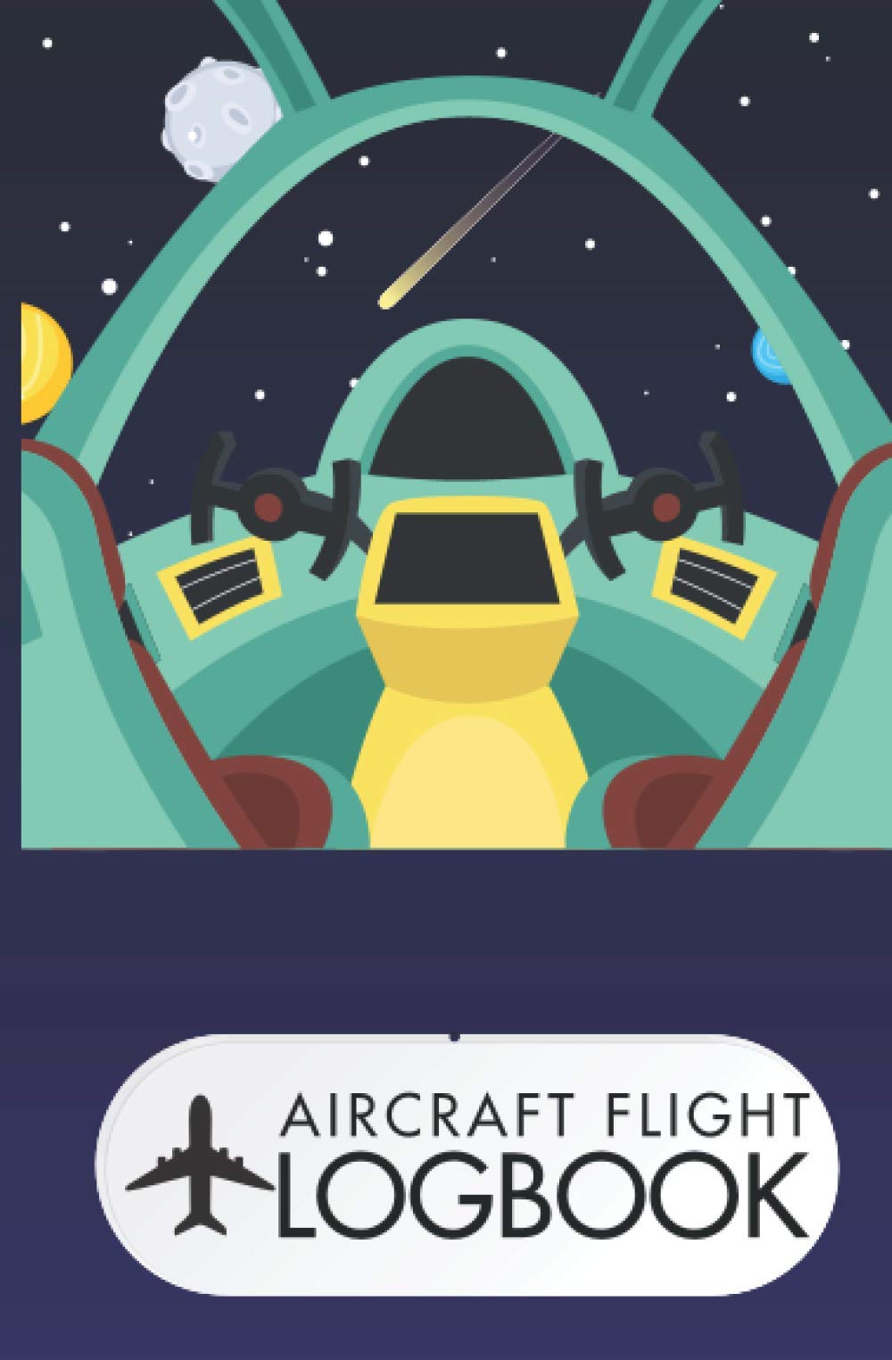 Buy Airplane Flight Log Book: Flight Log Book For Aircraft, Pilot ...