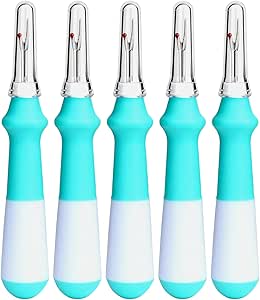 Amazon.com: 5 Pcs Ergonomic Grip Seam Ripper, Seam Ripper Set, Green ...