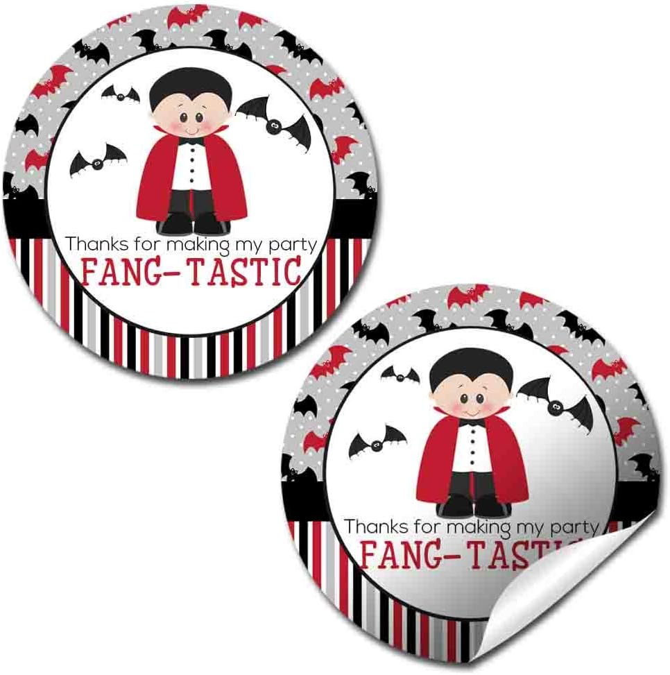 Amazon.com: Dracula Fang-Tastic Halloween Vampire Birthday Thank You ...