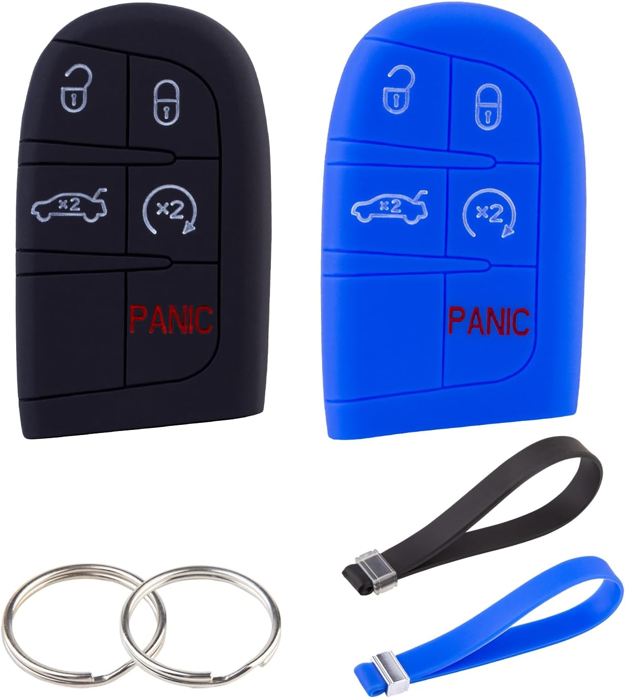 Amazon.com: Heavy Metal Key Fob Cover Case Protector for Jeep,with ...